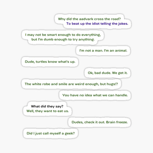 "Teen Titans Beast Boy Quotes #2" Sticker for Sale by awe-someA | Redbubble