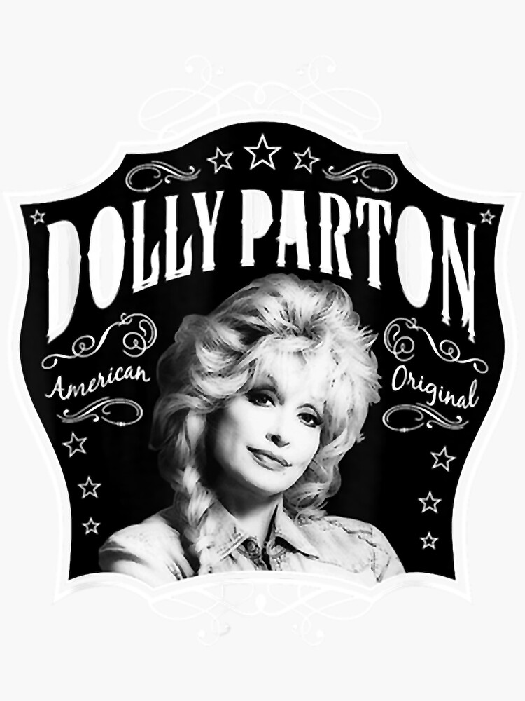 "Dolly Parton" Sticker for Sale by mitalgin | Redbubble