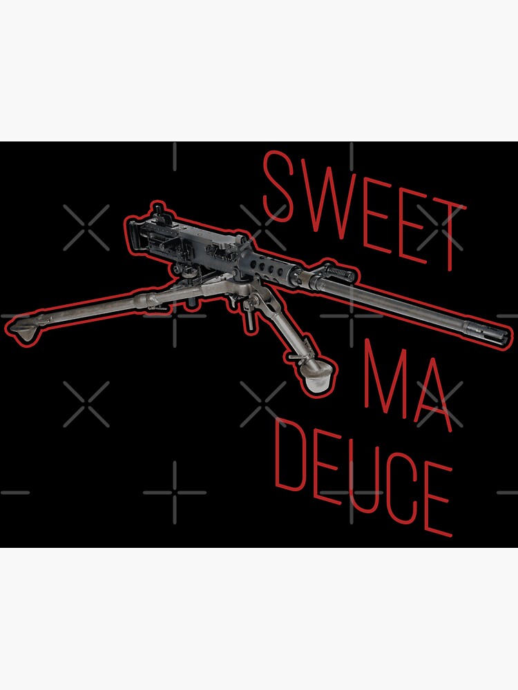 "M2 machine gun Ma Deuce #2799" Sticker for Sale by Rare-Militia ...