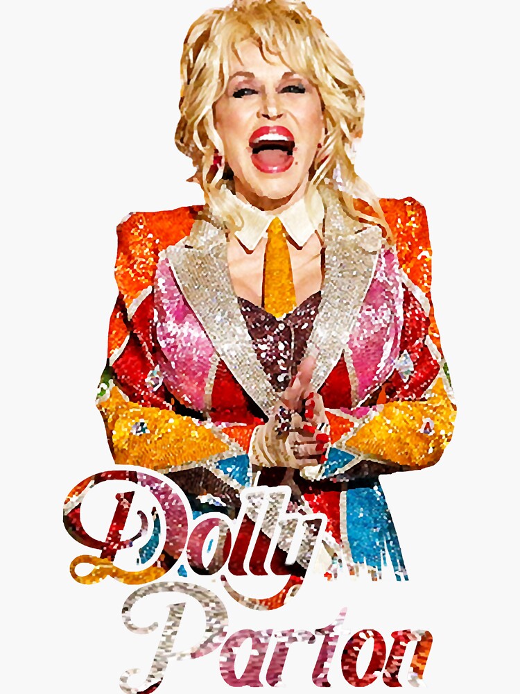 "Dolly Parton" Sticker for Sale by ravertsherrl | Redbubble