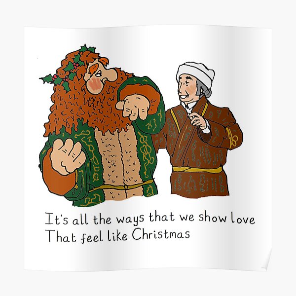 "Ghost of Christmas Present - Muppet Christmas Carol" Poster for Sale ...