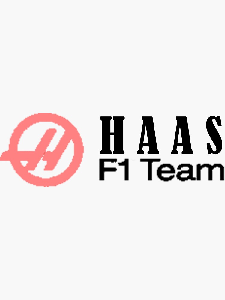 "Haas F1 Team" Sticker for Sale by ChristineVarner | Redbubble