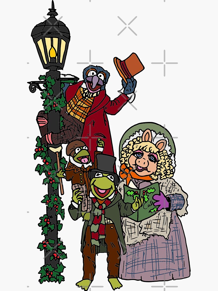 "A Muppet Christmas Carol" Sticker for Sale by JenM-Grene | Redbubble