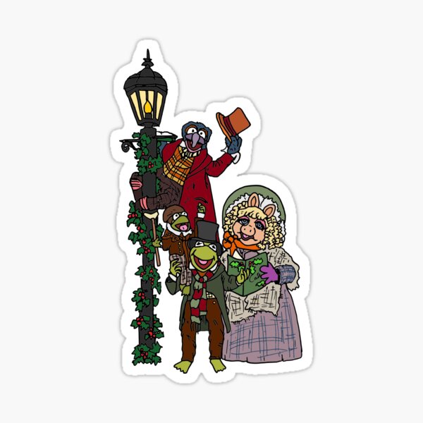 "A Muppet Christmas Carol" Sticker for Sale by JenM-Grene | Redbubble
