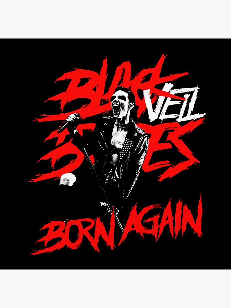 "Copy of black veil brides bvb" Sticker for Sale by carmenarper | Redbubble