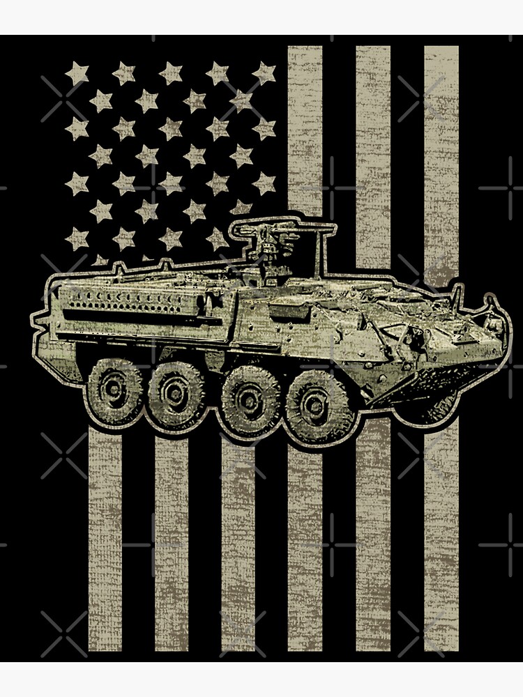 "ICV Infantry Vehicle M1126 #2804" Sticker for Sale by Rare-Militia ...