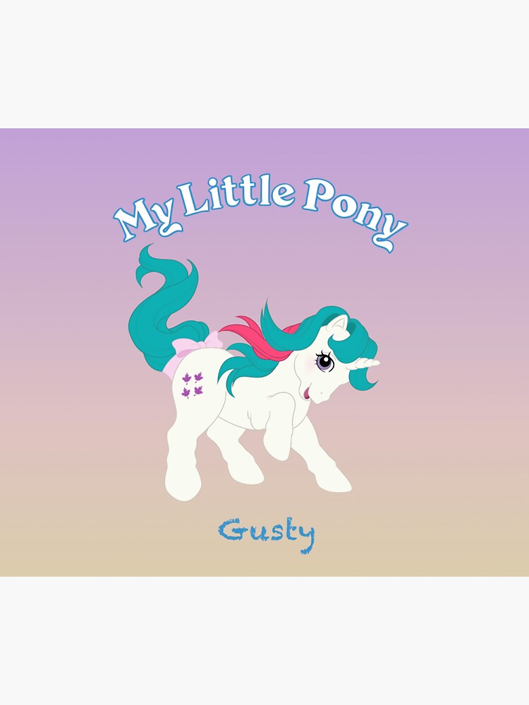 "My Little Pony G1 - Gusty " Sticker for Sale by NathalieLeroux | Redbubble