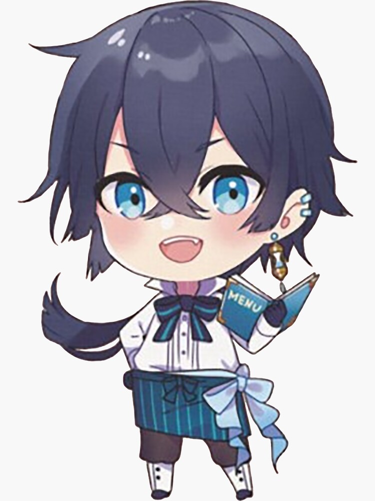 "Pelayan Resto" Sticker for Sale by lupewindler | Redbubble