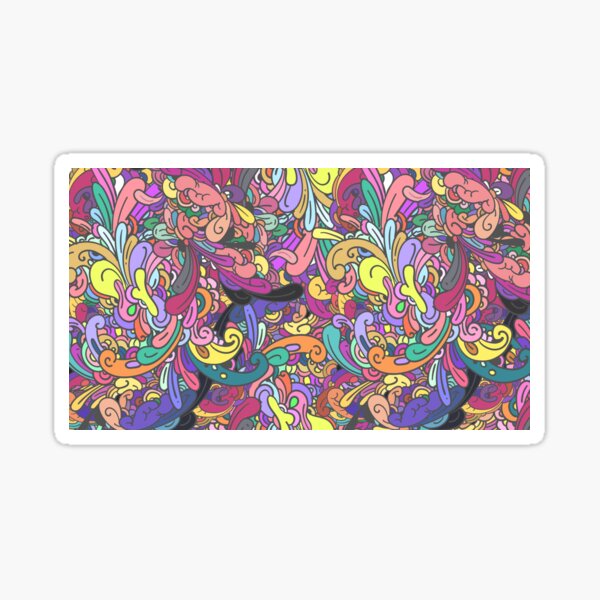 "Modern Colorful Abstract " Sticker for Sale by maahdcase | Redbubble