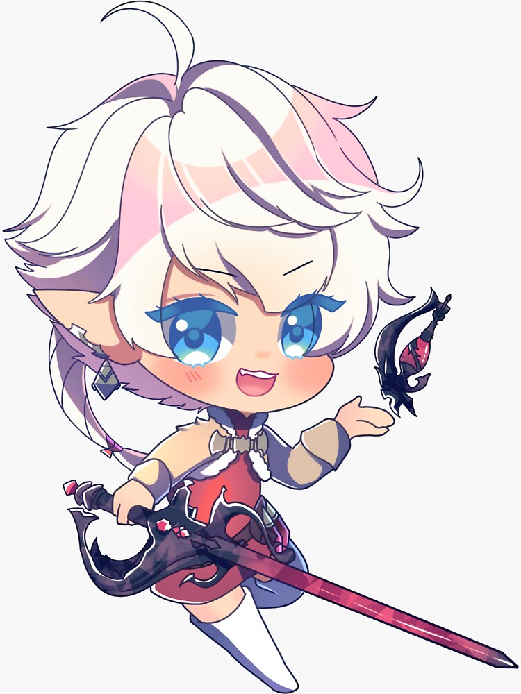 Ffxiv Shadowbringers Alisaie Sticker For Sale By Itouyas Redbubble