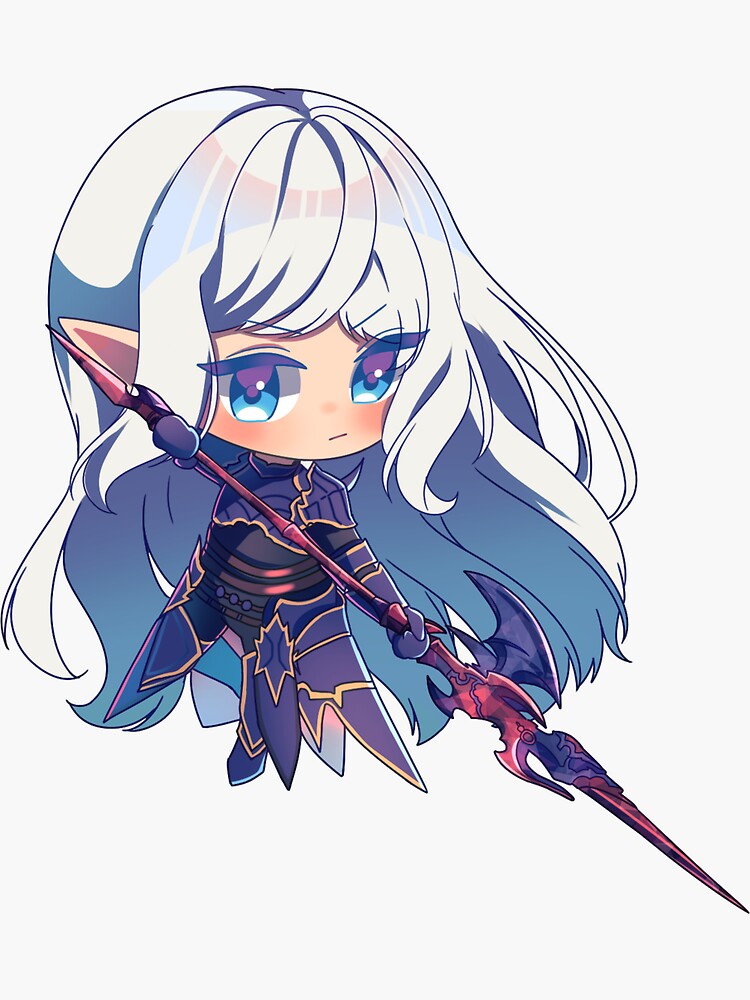 "FFXIV Shadowbringers: Estinien" Sticker for Sale by itouyas | Redbubble