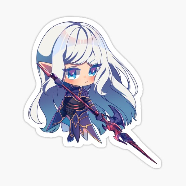 "FFXIV Shadowbringers: Estinien" Sticker for Sale by itouyas | Redbubble