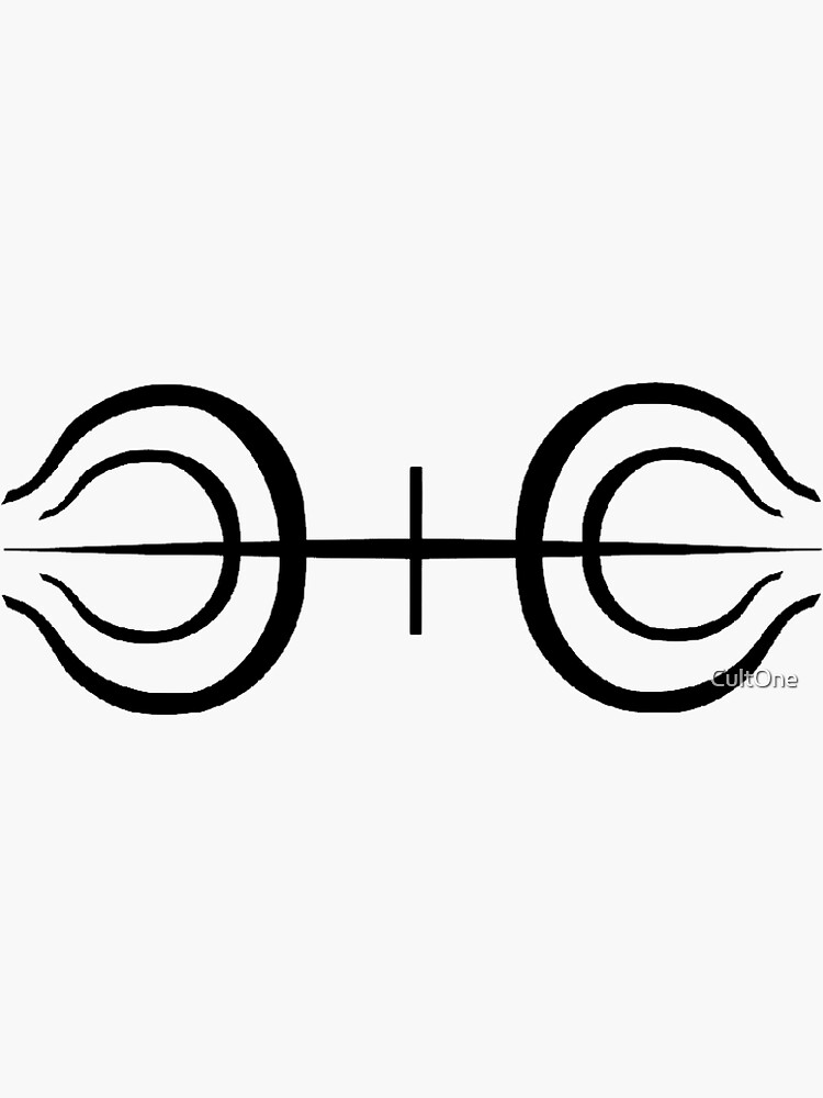 "Senju Clan's Crescent Sticker" Sticker for Sale by CultOne | Redbubble