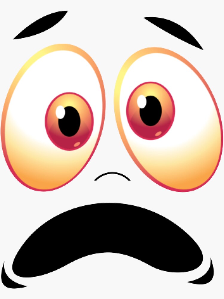 "man face, hot pepper face" Sticker for Sale by kawtardesigns | Redbubble