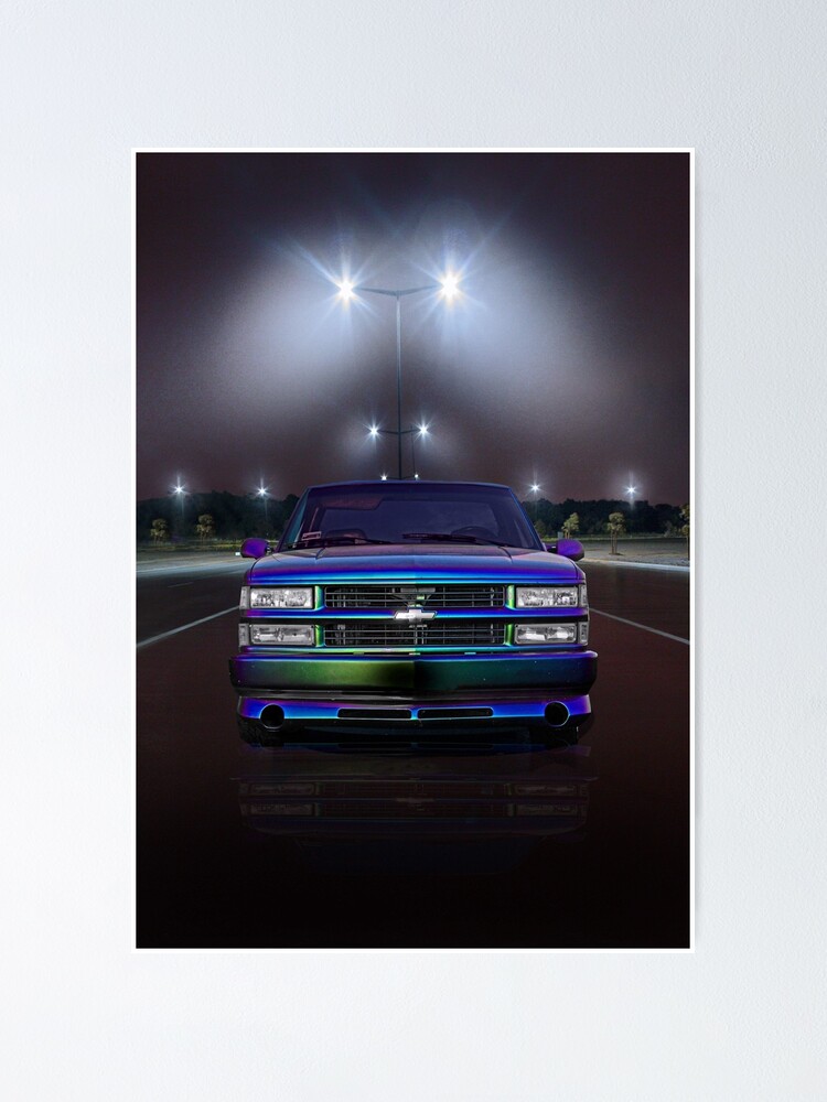 "CHEVY SILVERADO" Poster for Sale by EOS20 | Redbubble