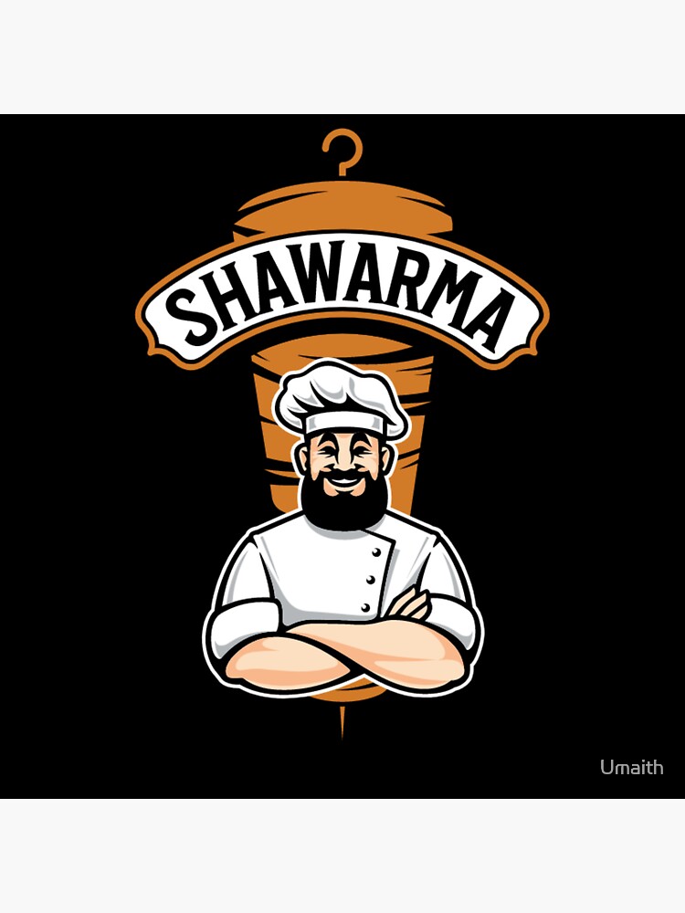 "Shawarma" Sticker for Sale by Umaith | Redbubble