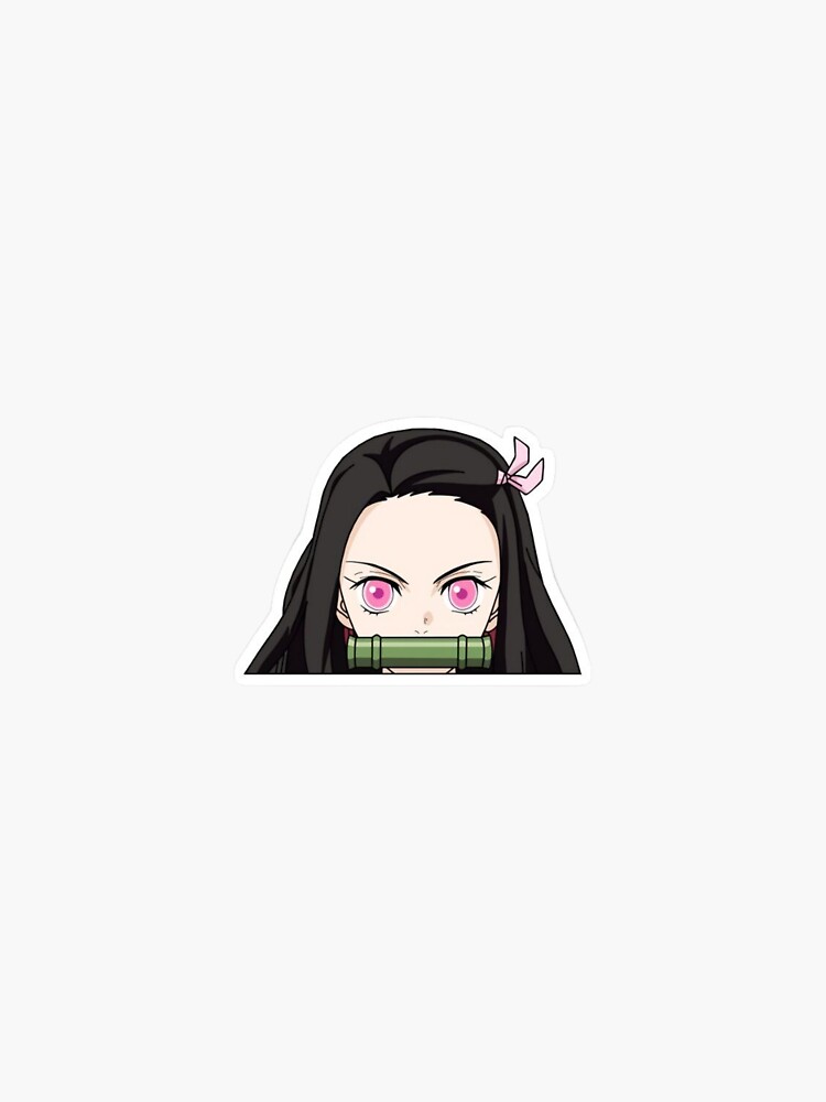 "Nezuko Sticker - Demon slayer" Sticker for Sale by CultOne | Redbubble