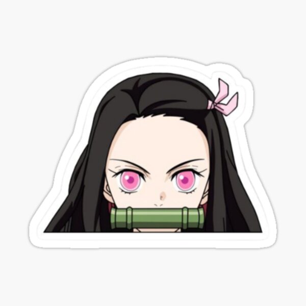 "Nezuko Sticker - Demon slayer" Sticker for Sale by CultOne | Redbubble