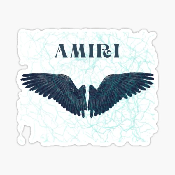 "AMIRI THE BEST COLORFUL " Sticker for Sale by llystrieutkais | Redbubble