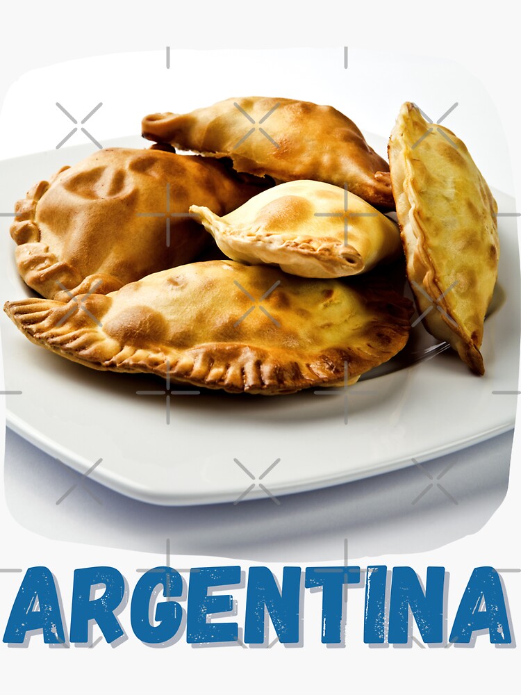 "Argentine Empanadas " Sticker for Sale by Tienda-Vane | Redbubble