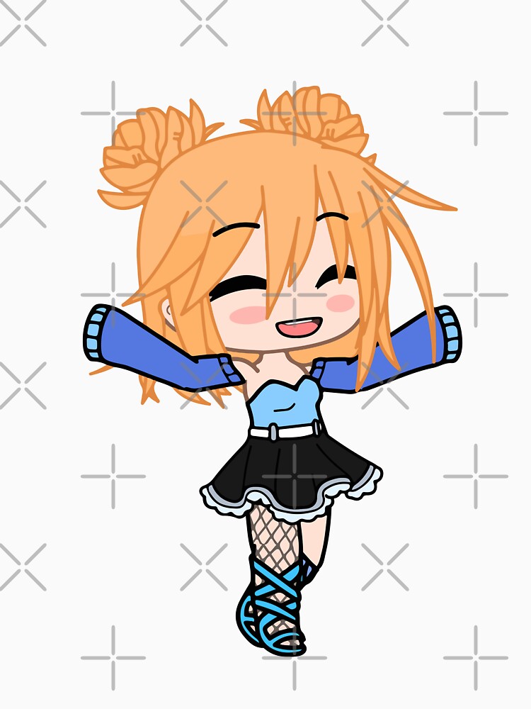 "Happy Smiling Girl - Happy Gacha Friends - Chibi Gacha Anime Girl ...