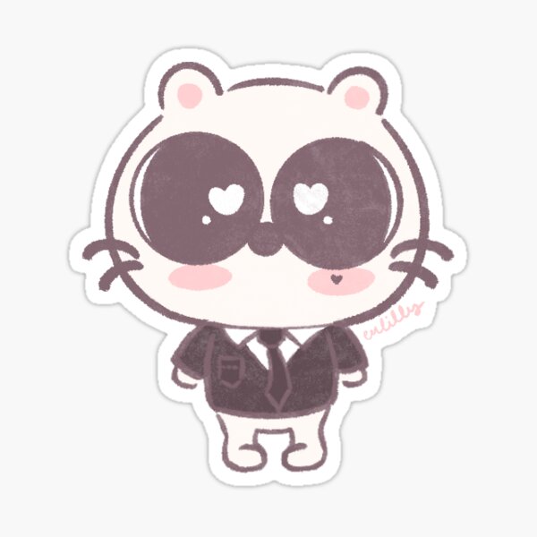 "Skzoo Jiniret in Suit" Sticker for Sale by enlilly | Redbubble