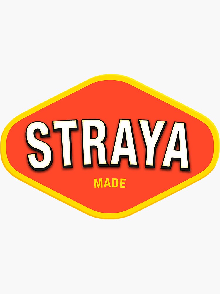 "Straya Made" Sticker for Sale by EvaShortf | Redbubble