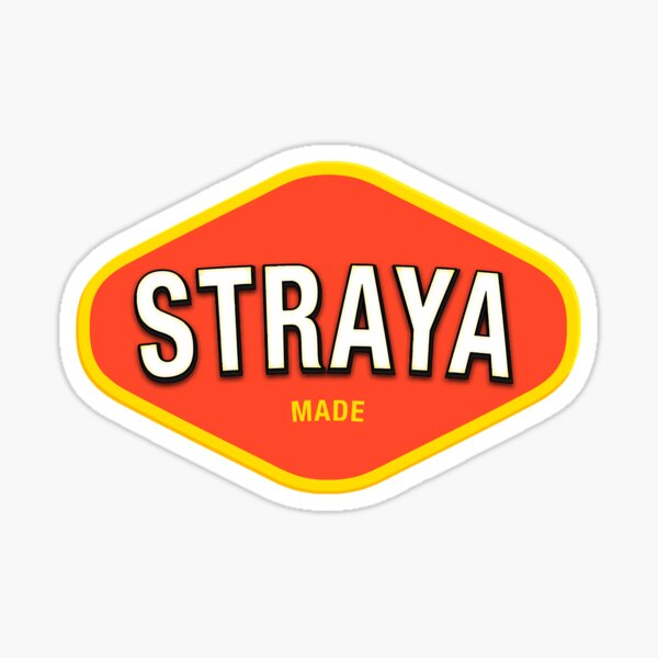 "Straya Made" Sticker for Sale by EvaShortf | Redbubble