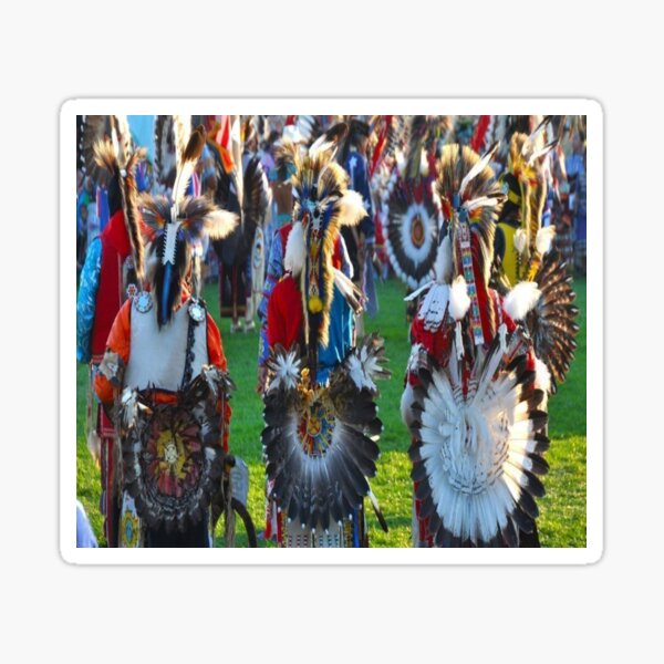 "Native Americans traditional ceremony " Sticker for Sale by whisper41 ...