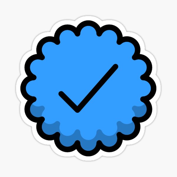 "$8 for blue tick " Sticker for Sale by Wildsokoke | Redbubble