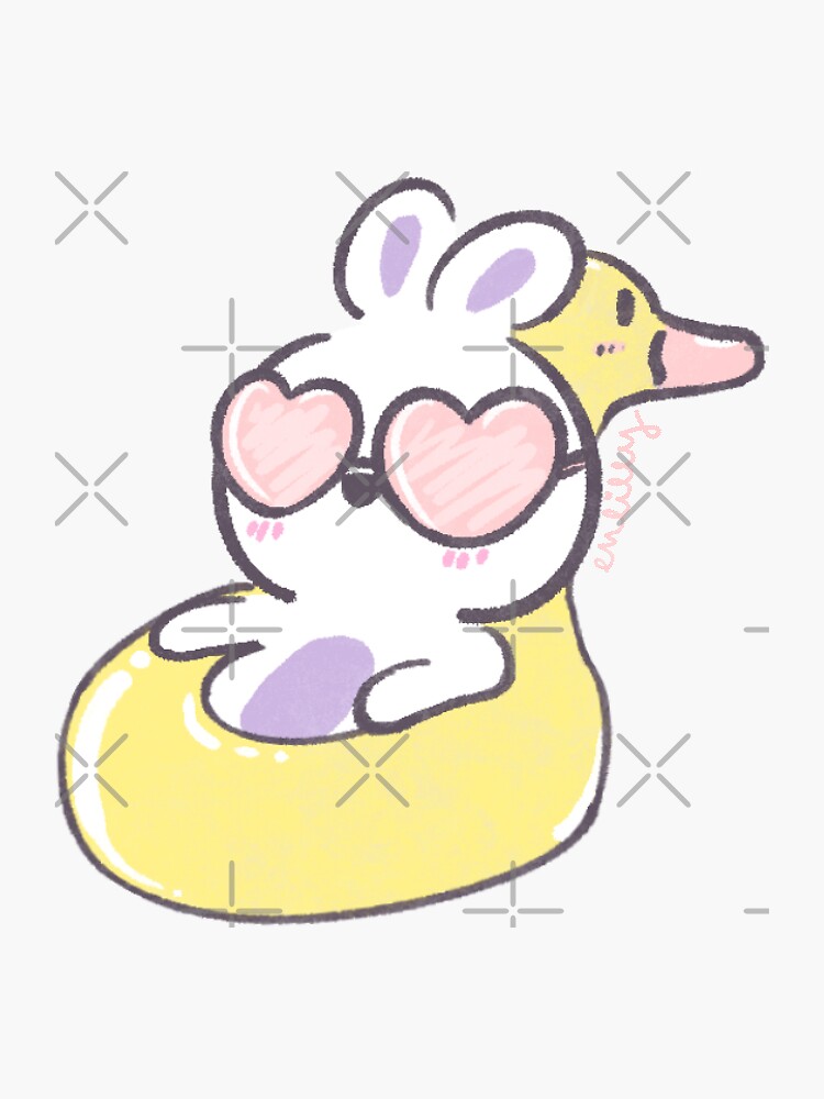 "Skzoo Leebit Chilling" Sticker for Sale by enlilly | Redbubble