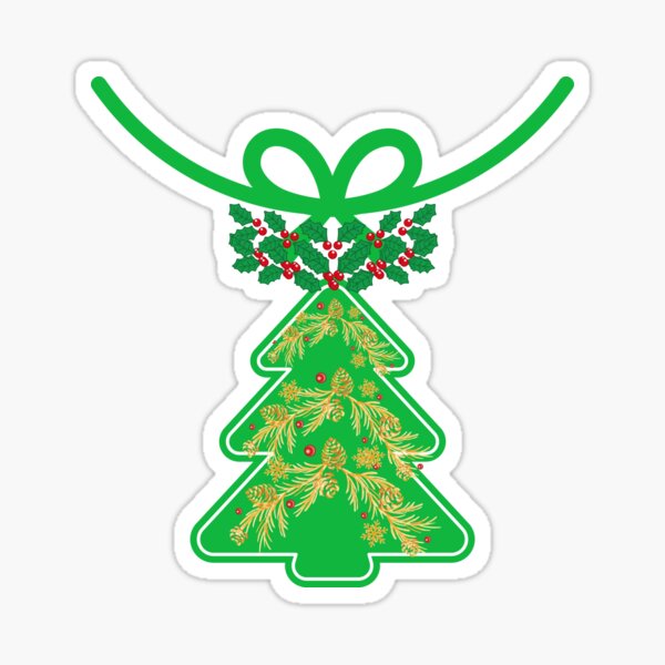 "Christmas season" Sticker for Sale by gallaryart | Redbubble