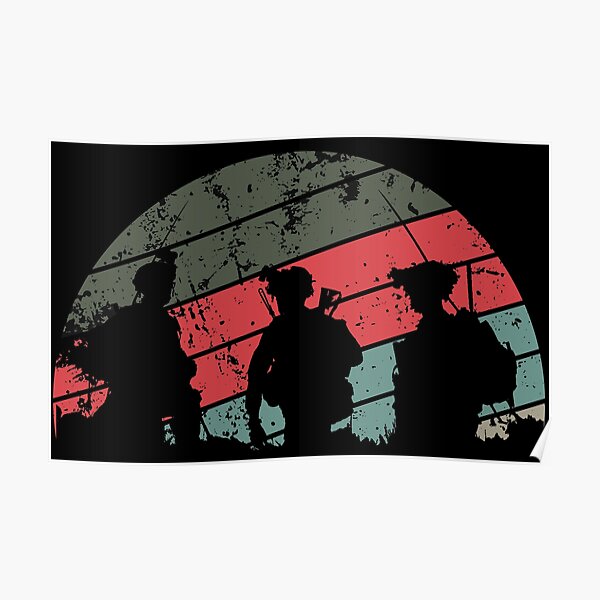 "Retro Army Infantry Vintage Military #2814" Poster for Sale by Rare ...