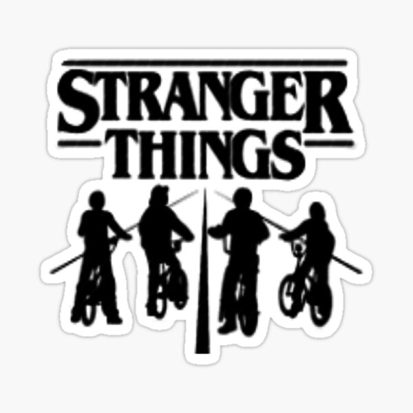 "Stranger Things" Sticker for Sale by kavishk-perera | Redbubble