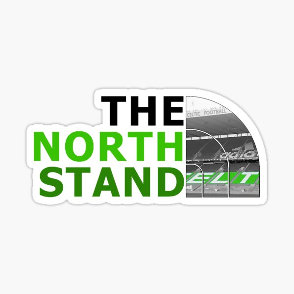 "the north stand" Sticker for Sale by walterperrys | Redbubble
