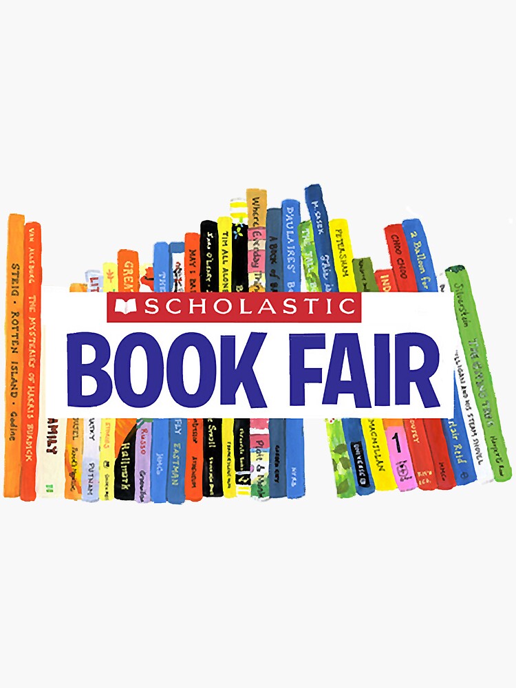 "Scholastic Book Fair Logo" Sticker for Sale by MargareBuckner | Redbubble
