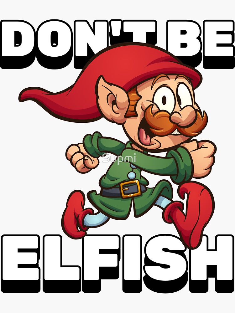 "Christmas Elf Funny Holiday Humor Winter Santa Mom Dad Merry Christmas ...