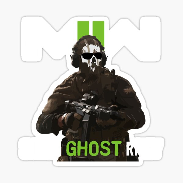 "Simon Ghost Riley MW2" Sticker for Sale by MargareBuckner | Redbubble