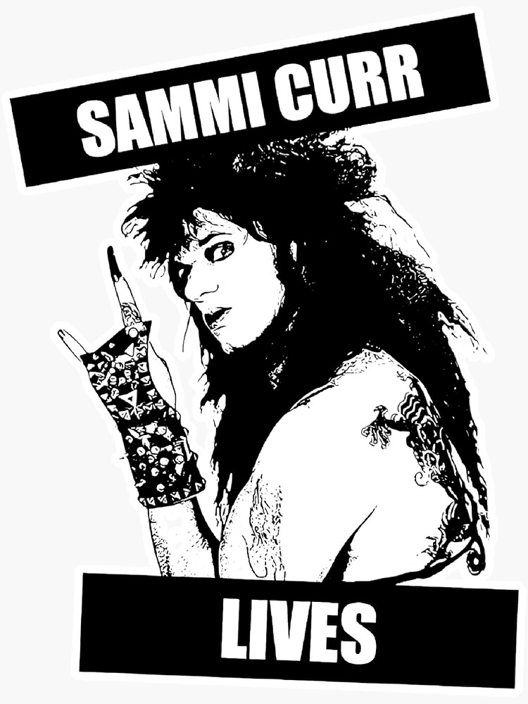 "Sammi Curr lives!" Sticker for Sale by EstrangedShop | Redbubble