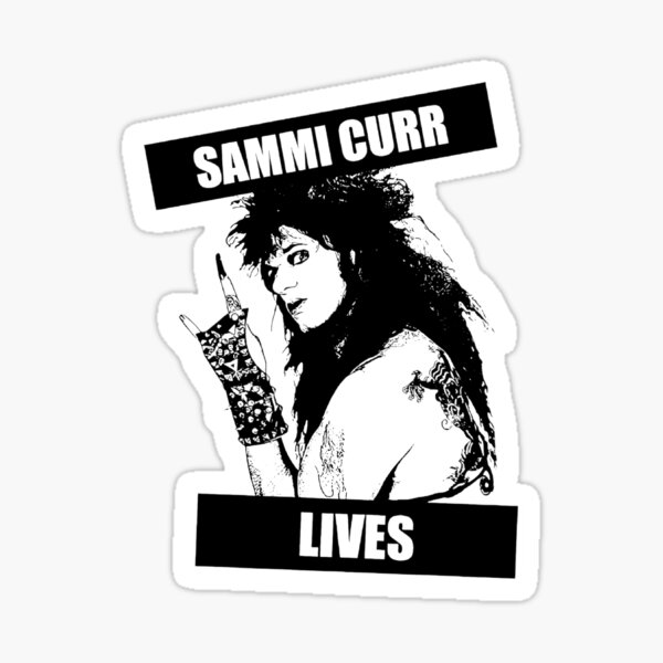 "Sammi Curr lives!" Sticker for Sale by EstrangedShop | Redbubble