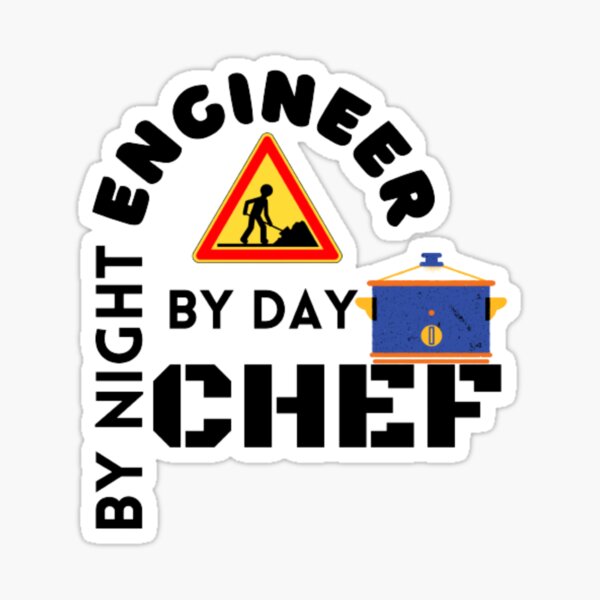 "Engineer By Day" Sticker for Sale by Showmee | Redbubble