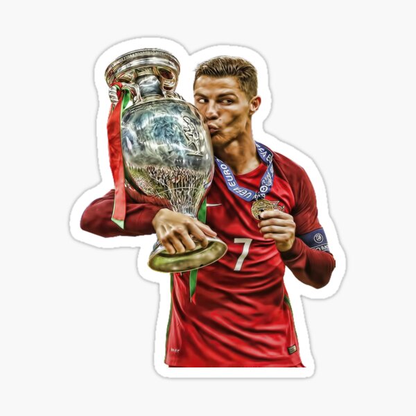 "Cristiano Ronaldo" Sticker for Sale by BKARTO | Redbubble