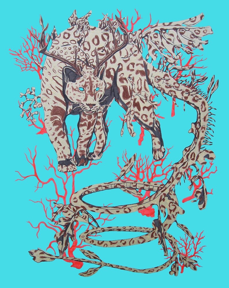 "Mishipeshu " by RaLiz | Redbubble