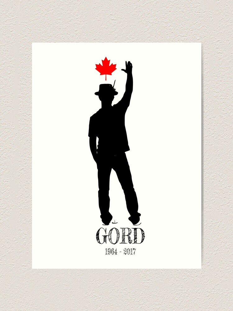 "Gord Downie" Art Print by kennedywesley | Redbubble