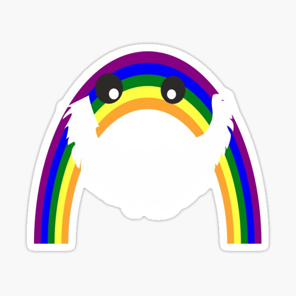 " the rainbow pope" Sticker for Sale by desingprocool | Redbubble