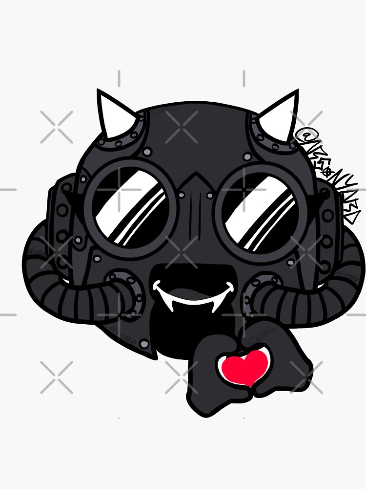 "Cumulus Ghoulette, band GHOST" Sticker for Sale by ARSONYARD | Redbubble