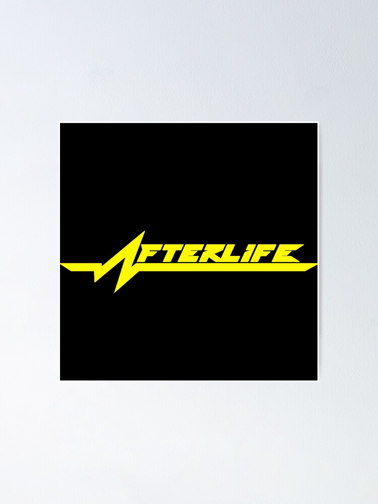 Póster «Logotipo de Afterlife Club - Calcomanía - Versión vectorial de ...