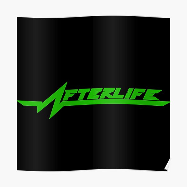Póster «Logotipo de Afterlife Club - Calcomanía - Versión vectorial de ...