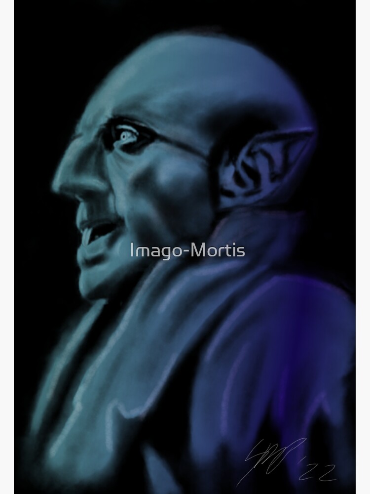 "Graf Orlok (Digital Painting)" Sticker for Sale by Imago-Mortis ...