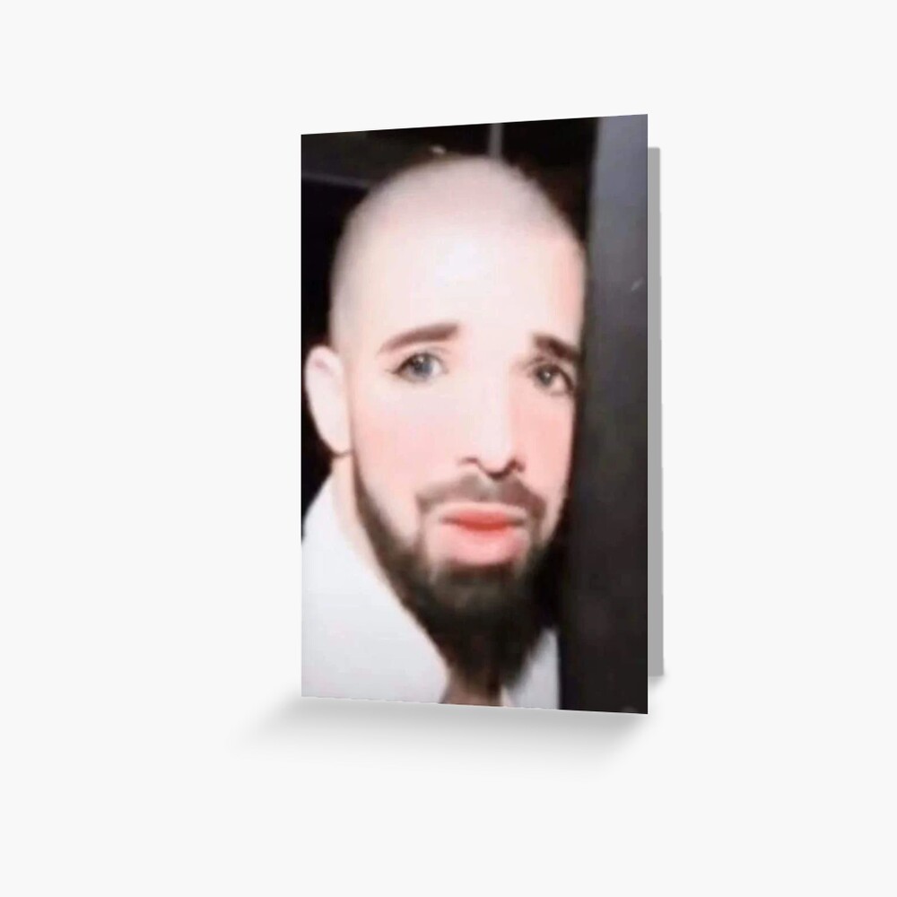 "Kawaii Cute Anime Drake Meme" Greeting Card for Sale by TrenderDesigns ...